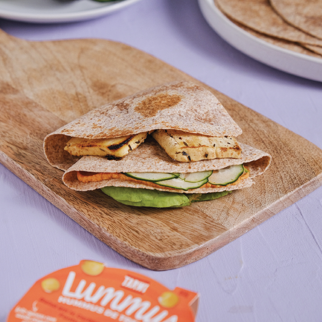Tortilla Wrap with Lummus Sun-dried Tomato – Tarwi