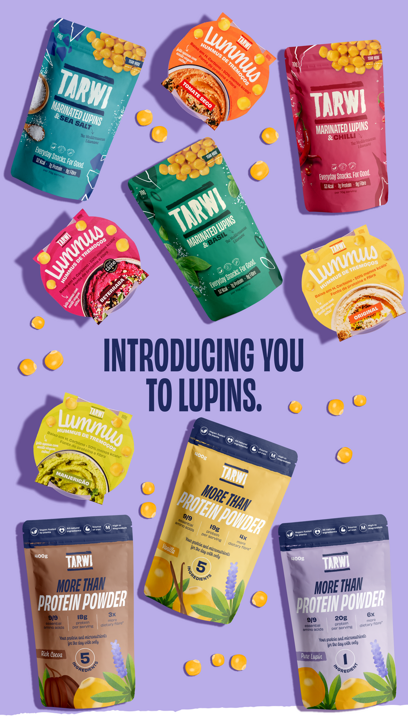 Tarwi - The earth's answer to plant protein.