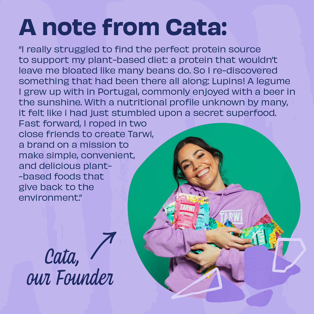 Tarwi - Everyday snacks made with Lupin Beans!